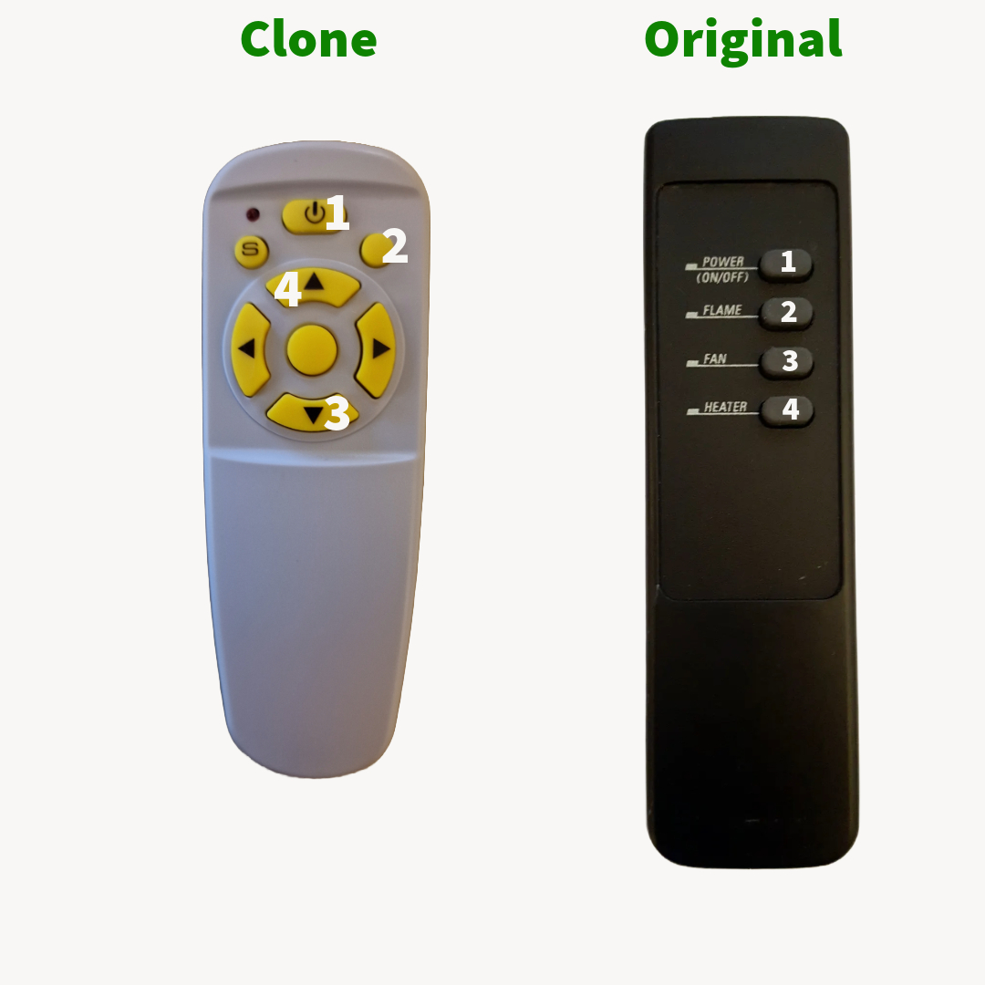RCS-01A Replacement Clone Remote Control | Remote Shop