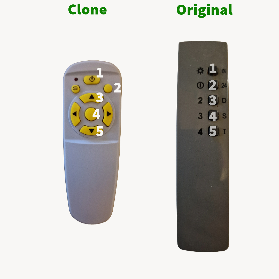 Rangemaster REXT720 Extractor Fan Replacement Clone Remote Control ...