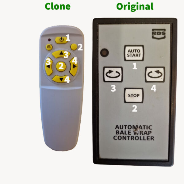 Mchale / RDS Bale Wrapper Replacement Clone Remote Control | Remote Shop