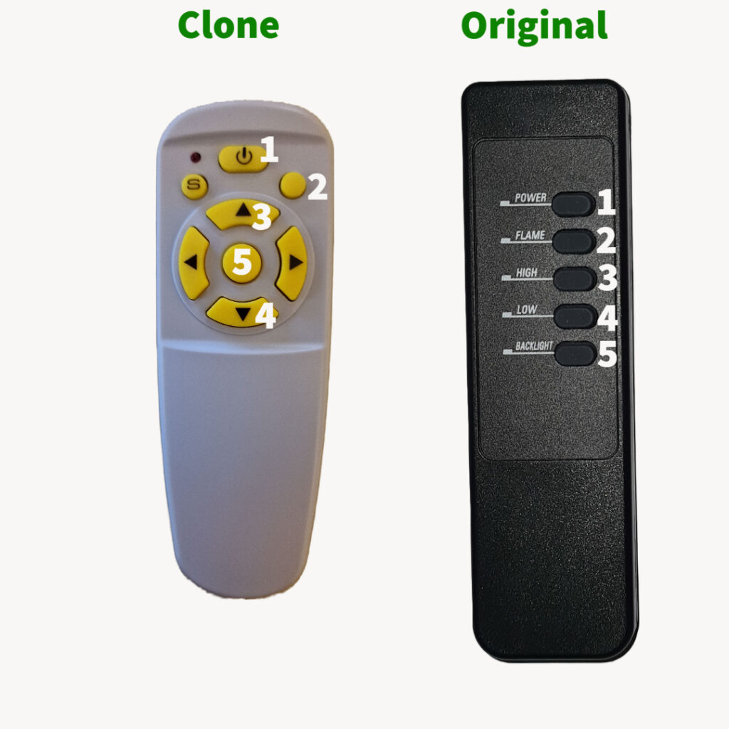 RCS-01D Replacement Clone Remote Control | Remote Shop