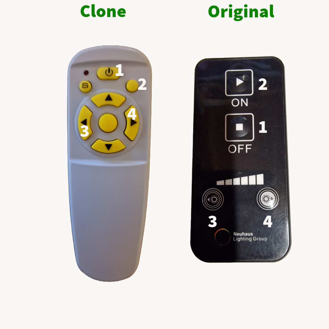 Neuhaus Lighting Group Replacement Clone Remote Control | Remote Shop