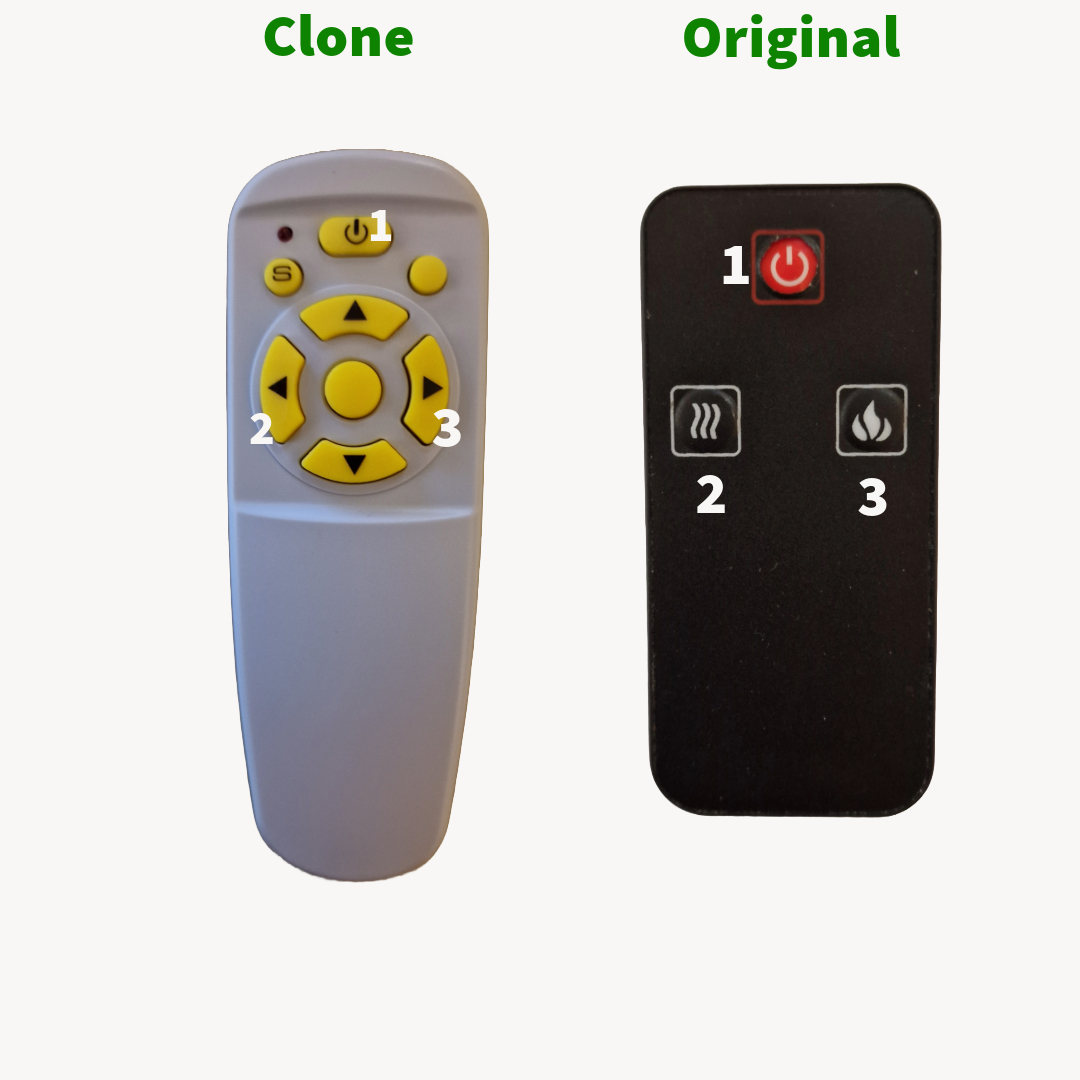 Adam Colorado Fireplace Clone Remote Control | Remote Shop