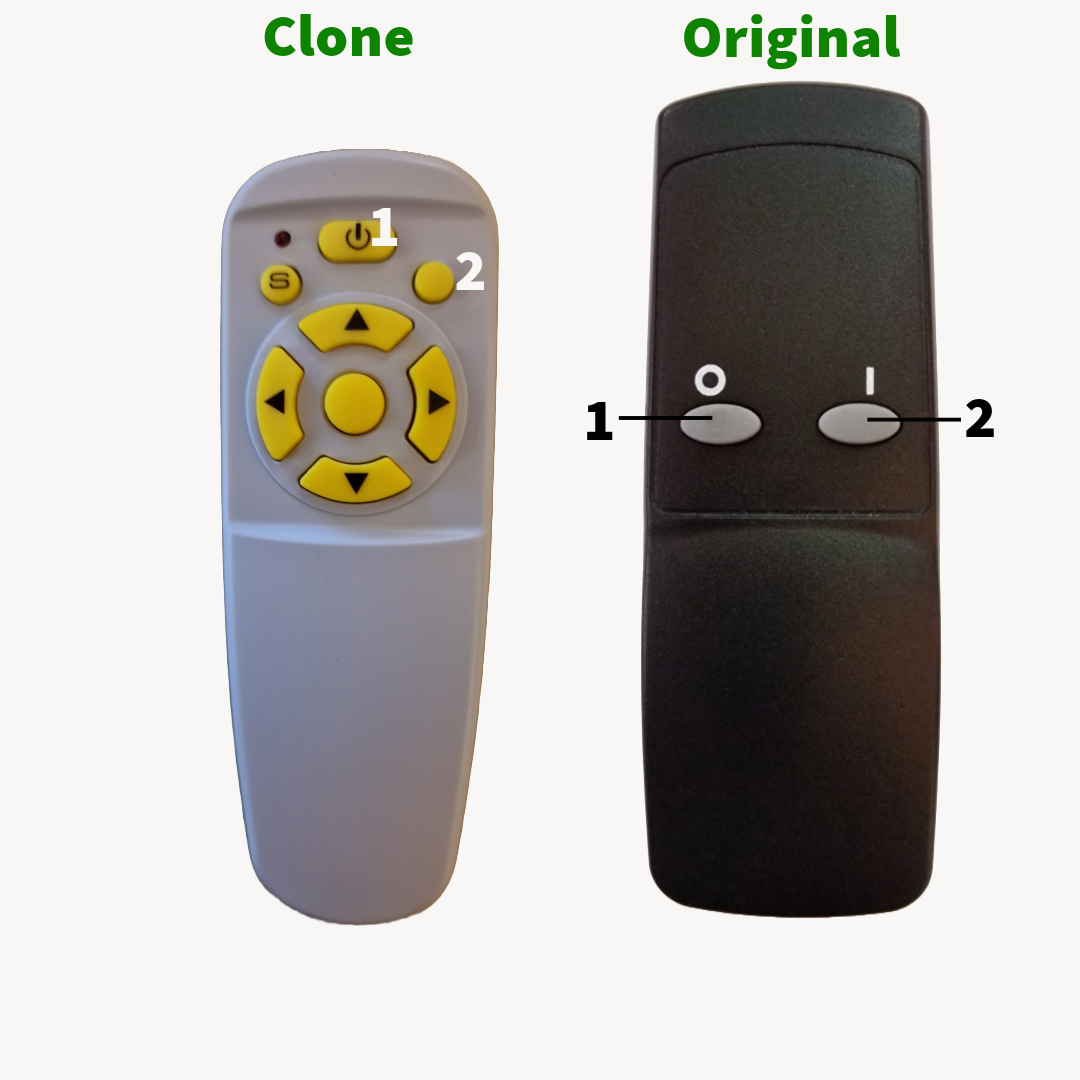 Dimplex RC01-022 (RC01-008 Variant) Clone Remote Control | Remote Shop